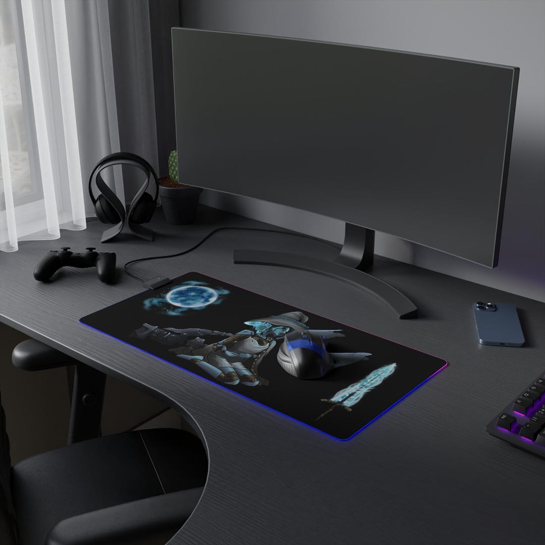 Elden Ring Ranni Gaming Mouse Pad LED - Unique Gaming Mousepad, Cool ...