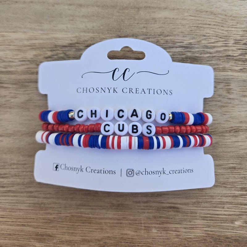 Chicago Cubs Jewelry - Etsy