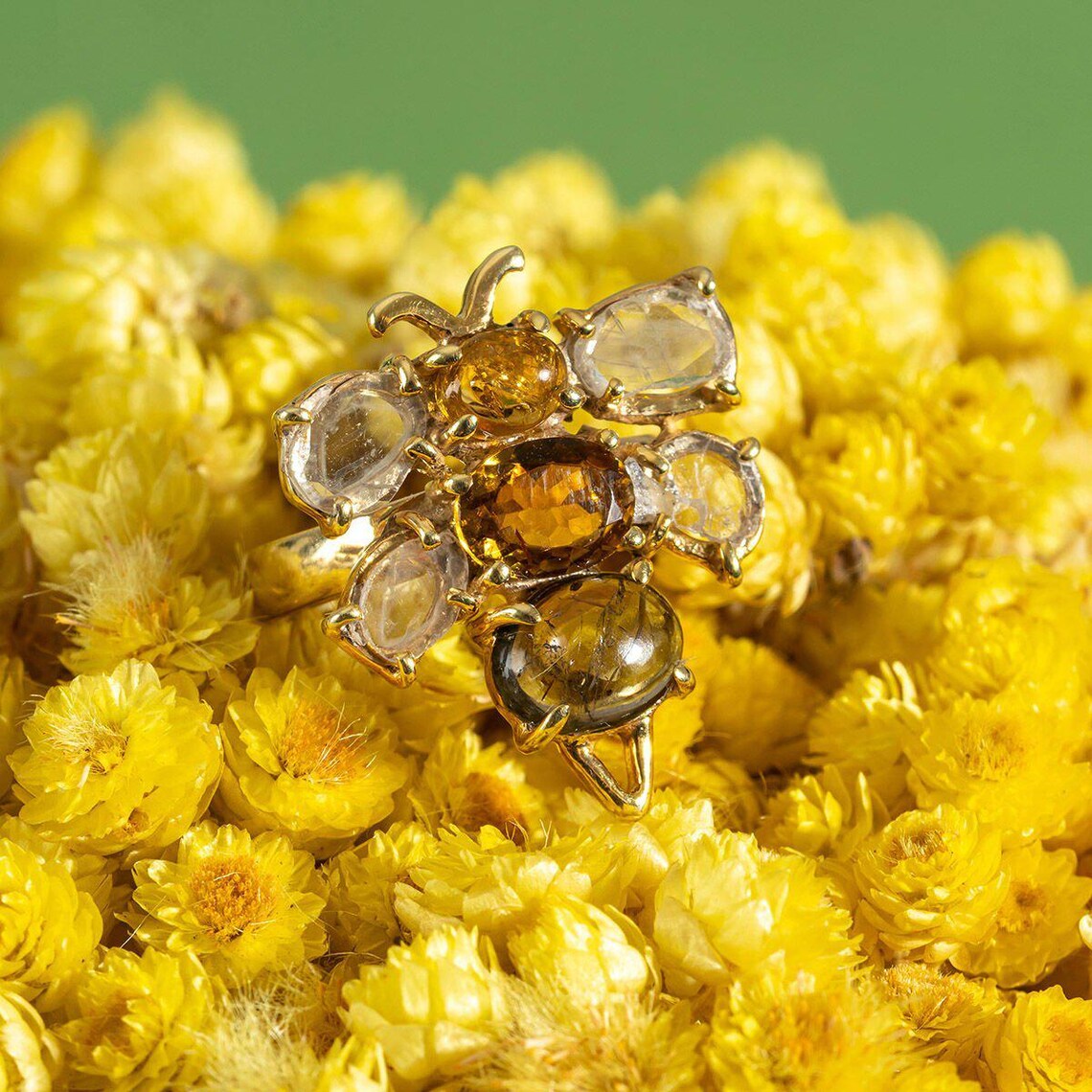 Bumblebee Ring - Etsy