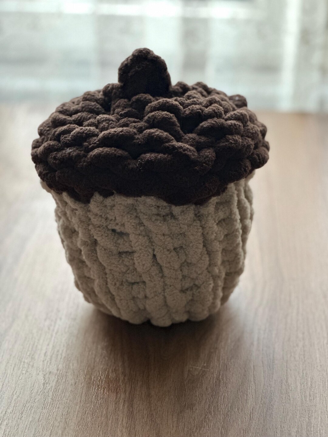 Hand Knitted Acorn - Etsy