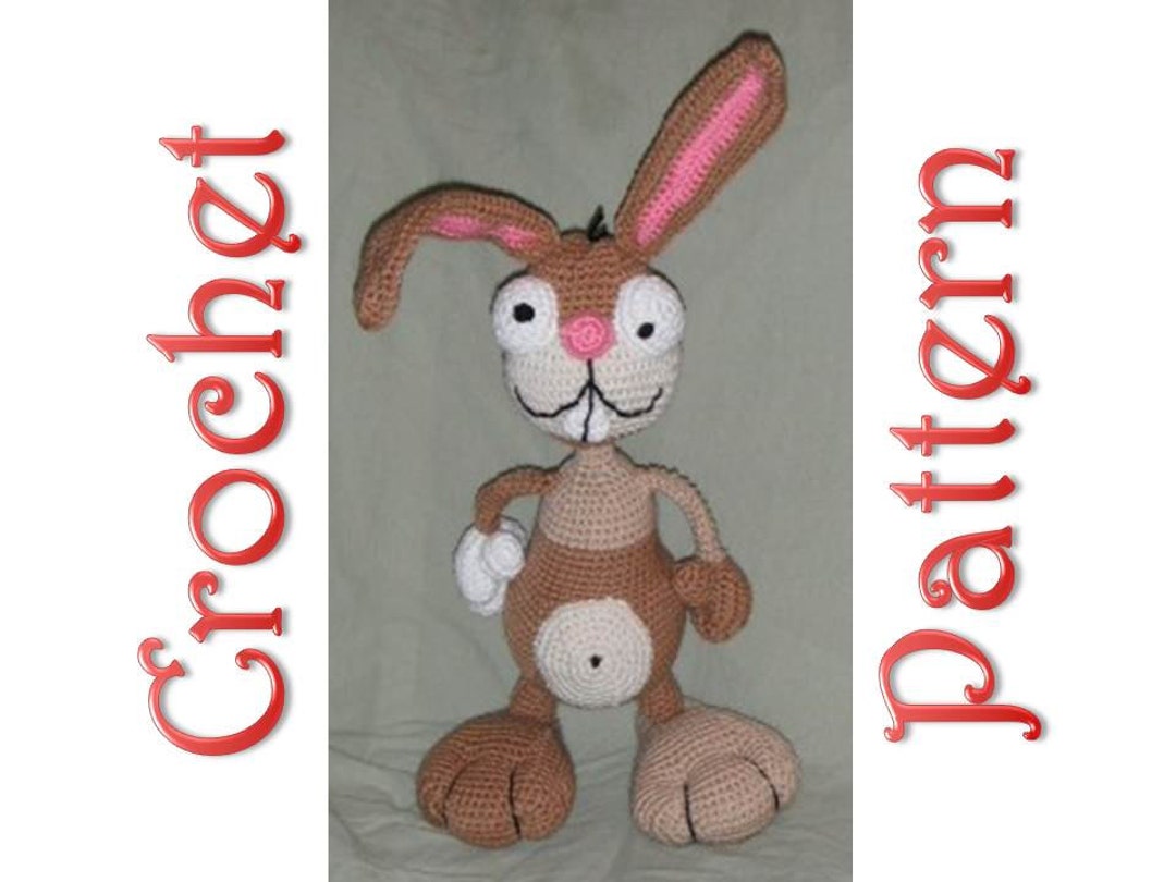 Jack the Rabbit A Crochet Pattern by Erin Scull - Etsy