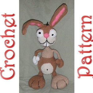 Jack the Rabbit A Crochet Pattern by Erin Scull - Etsy