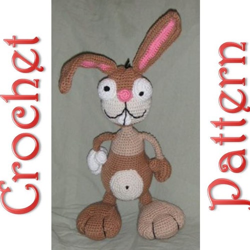Roger Rabbit a Crochet Pattern by Erin Scull - Etsy