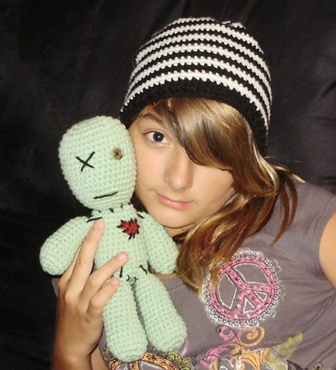 Emo Voodoo Doll a Crochet Pattern by Erin Scull - Etsy