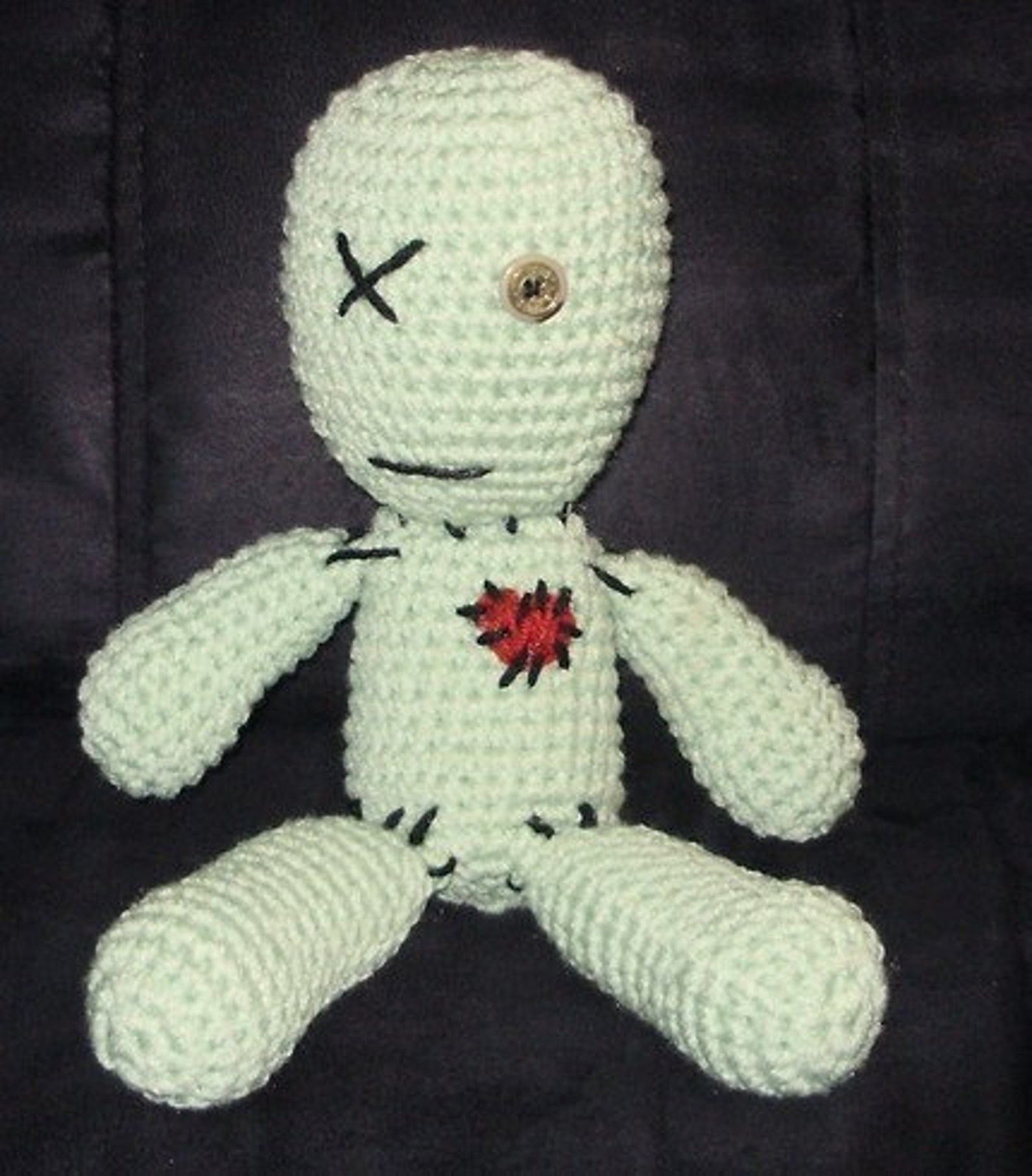Emo Voodoo Doll a Crochet Pattern by Erin Scull - Etsy