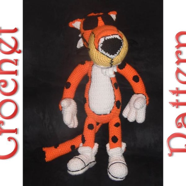 Chester Cheetah Crochet Pattern - Etsy