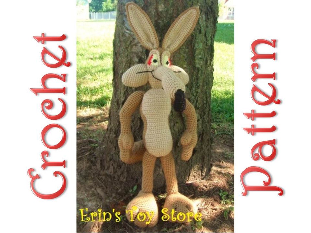Willy the Coyote a Crochet Pattern by Erin Scull - Etsy