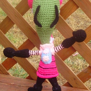 Invader Zim a Crochet Pattern by Erin Scull - Etsy