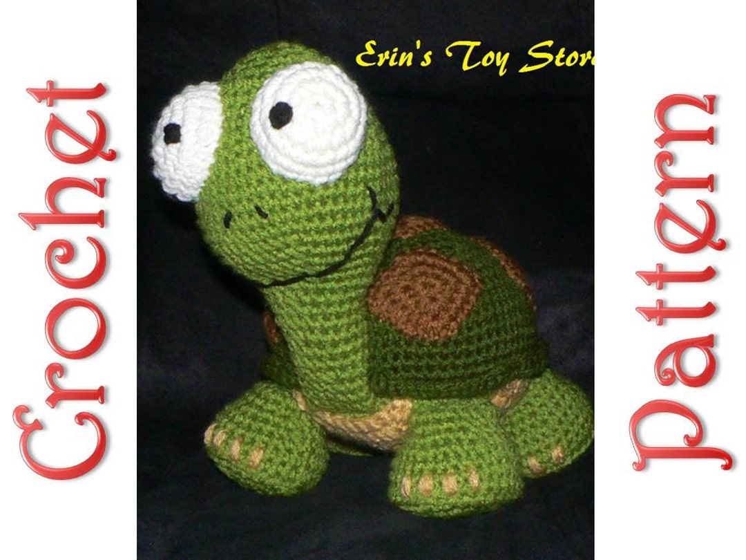 Murtle the Turtle a Crochet Pattern by Erin Scull - Etsy