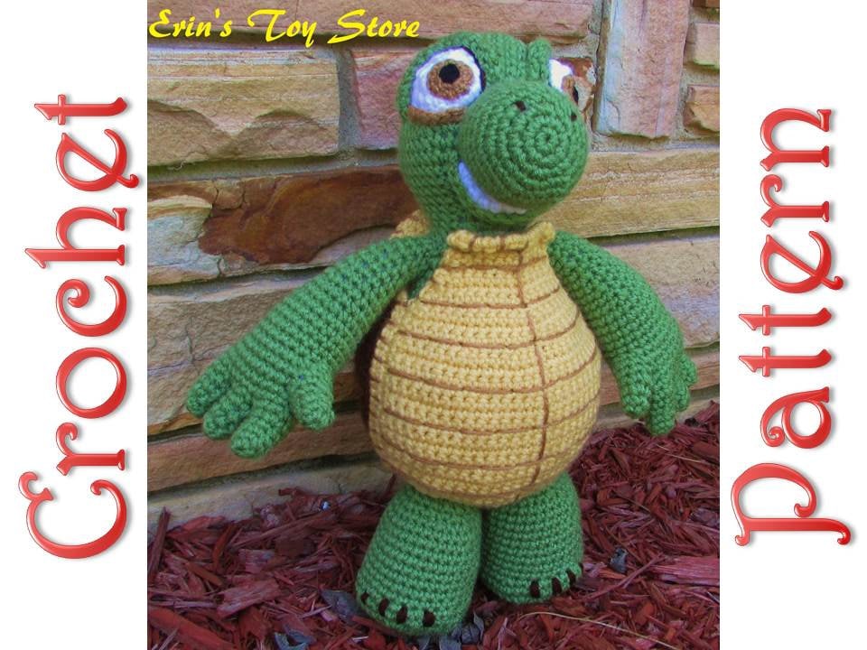 Verne the Turtle a Crochet Pattern by Erin Scull - Etsy