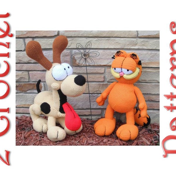 Garfield Crochet Patterns - Etsy