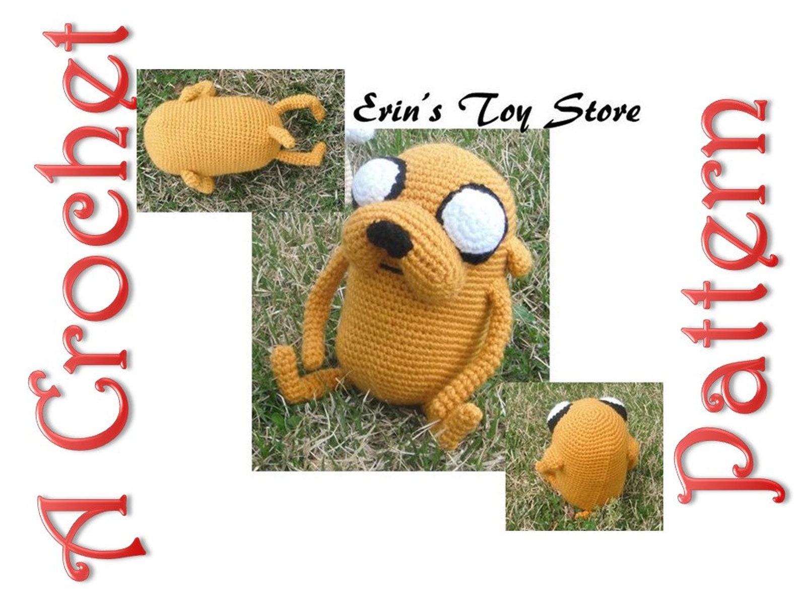 Jake a Crochet Pattern by Erin Scull - Etsy