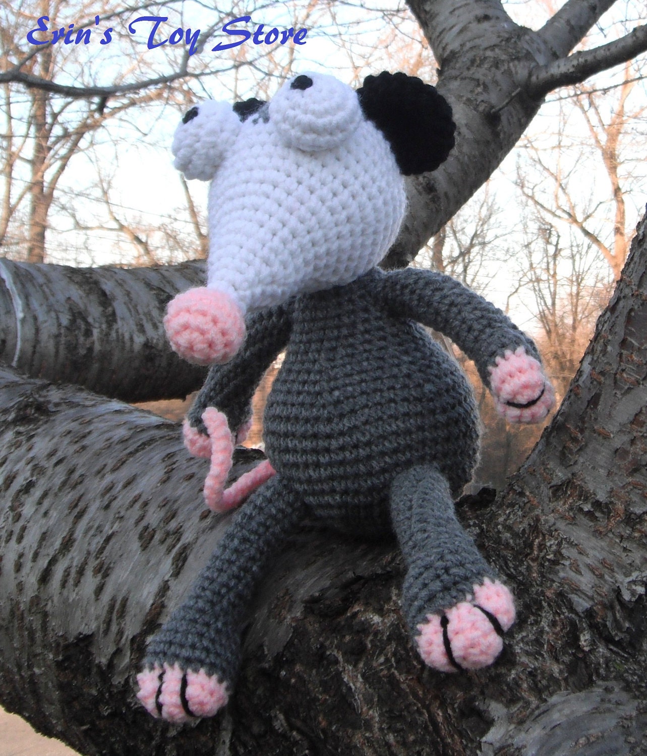 Blossom Possum A Back to Basics Crochet Pattern by Erin Scull | Etsy