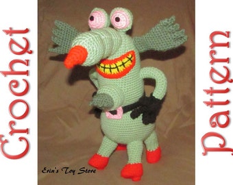 Invader Zim a Crochet Pattern by Erin Scull | Etsy
