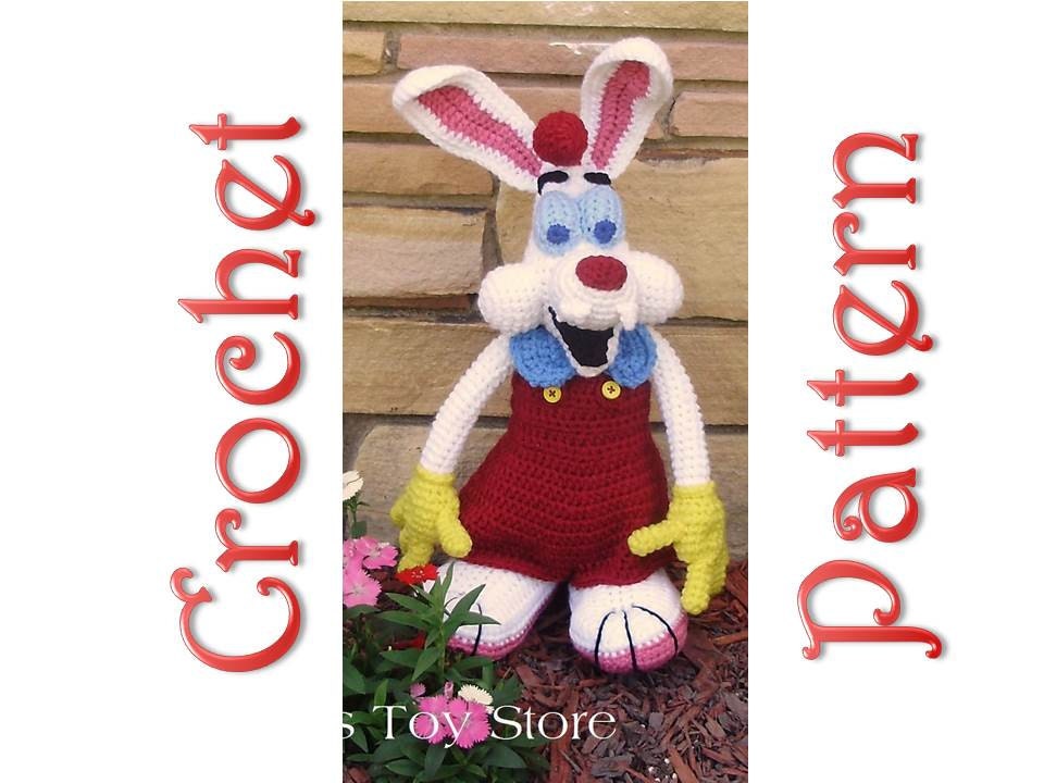 Roger Rabbit a Crochet Pattern by Erin Scull - Etsy