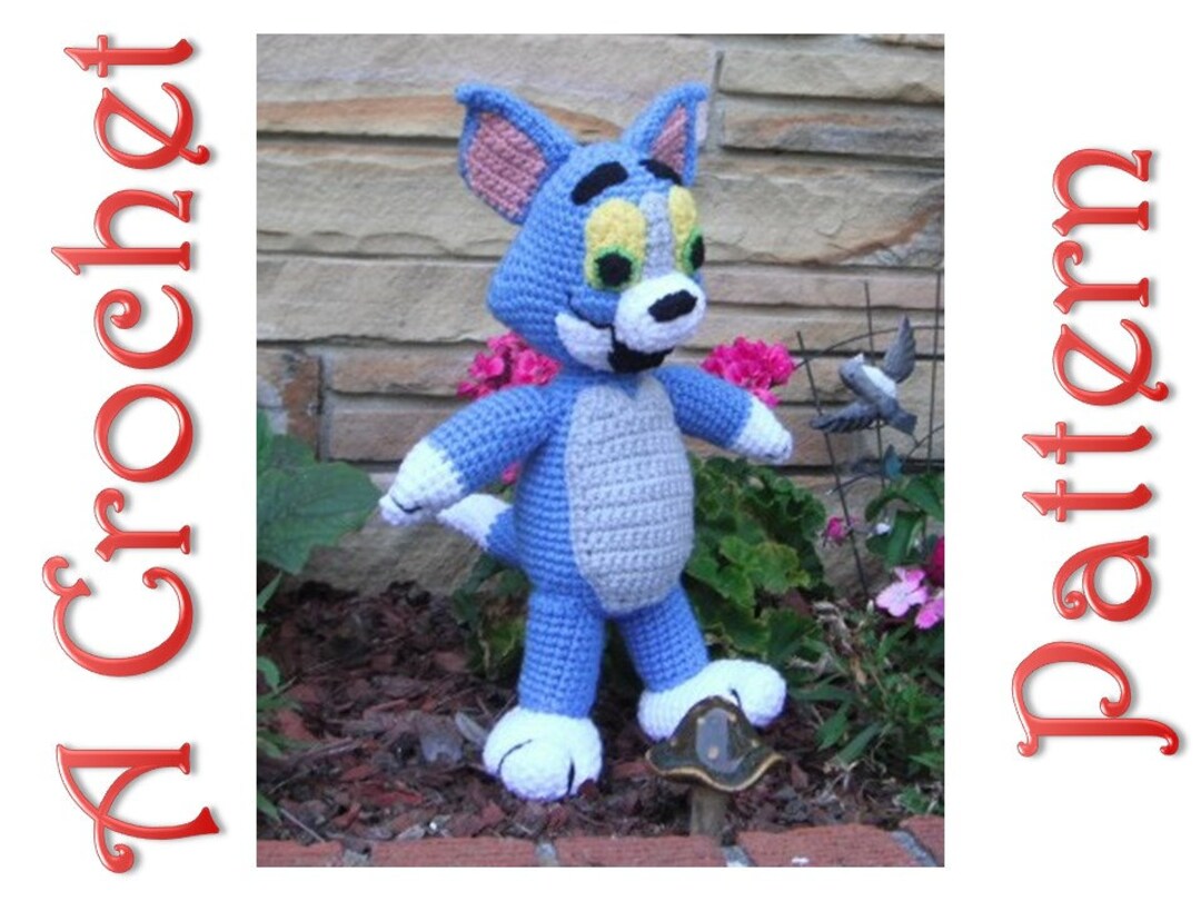 Tom Cat a Crochet Pattern by Erin Scull - Etsy