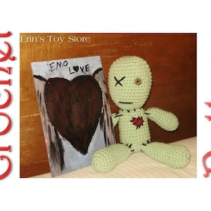 Emo Voodoo Doll a Crochet Pattern by Erin Scull - Etsy