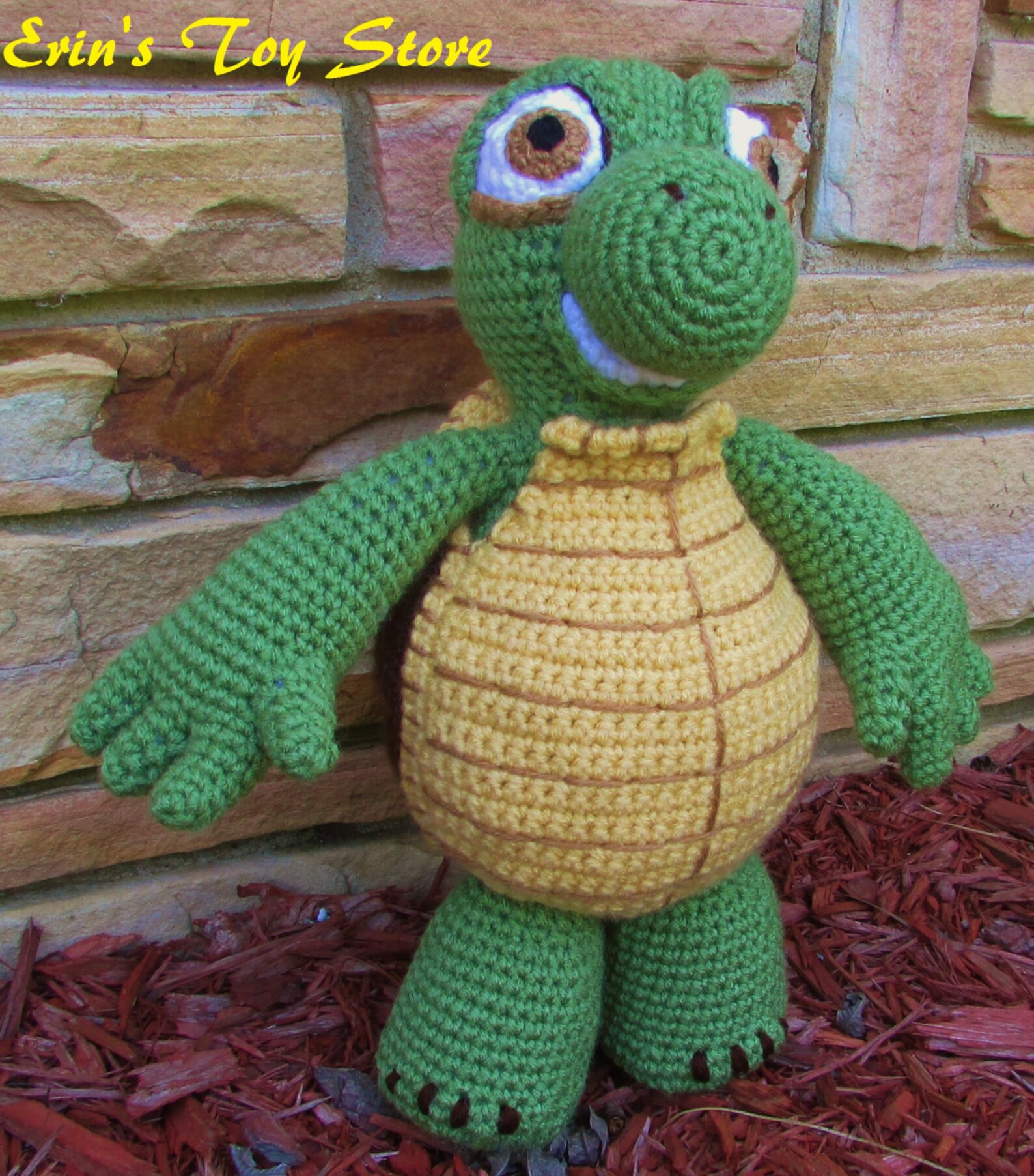Verne the Turtle a Crochet Pattern by Erin Scull - Etsy