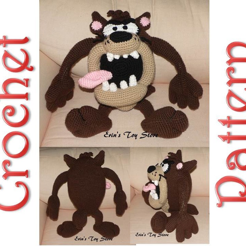 Plush Taz - Etsy UK