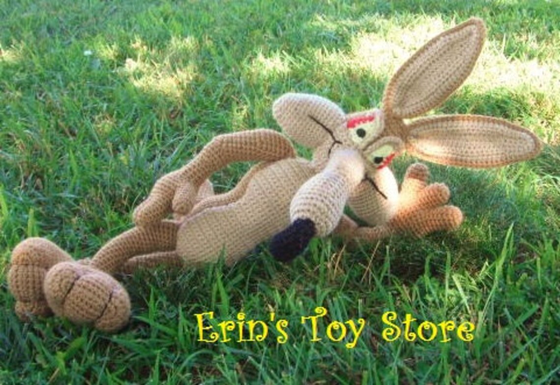Willy the Coyote a Crochet Pattern by Erin Scull - Etsy Canada