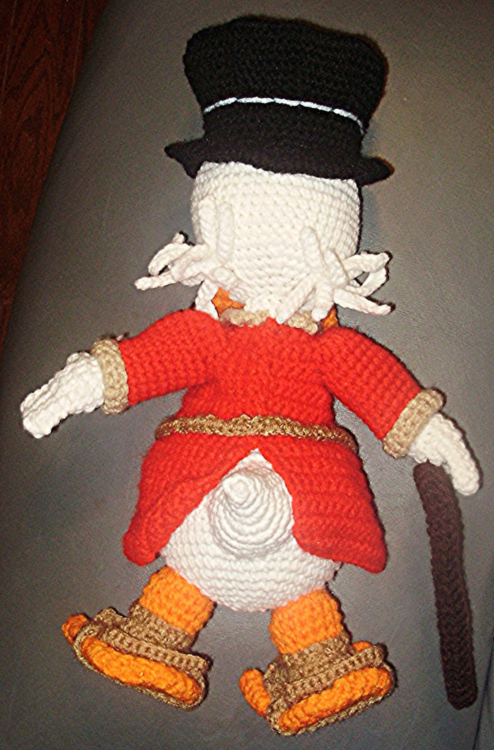 Uncle Scrooge a Crochet Pattern by Erin Scull - Etsy
