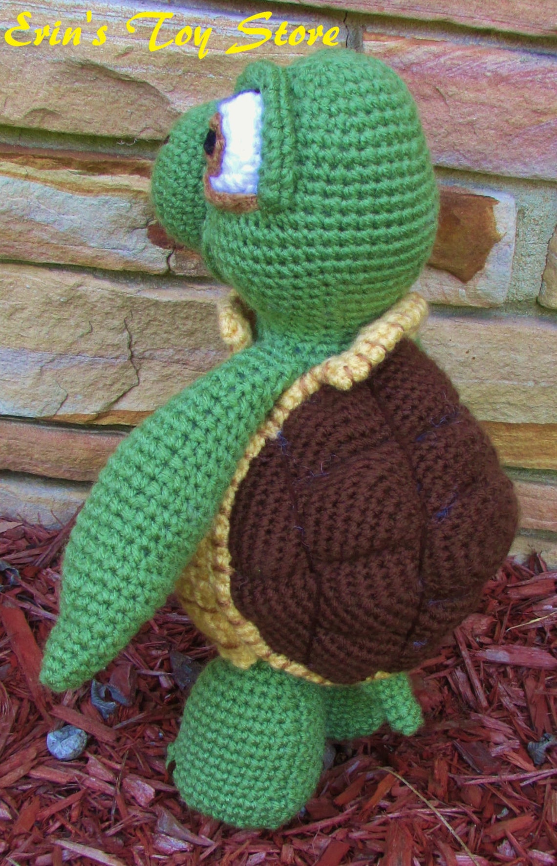 Verne the Turtle a Crochet Pattern by Erin Scull - Etsy