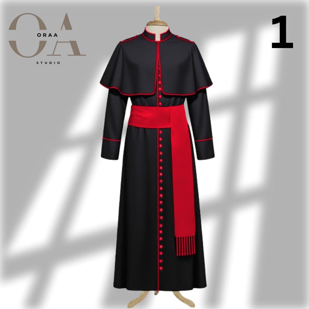Limited Edition Traditional Catholic Priest Cassock – Custom Liturgical ...
