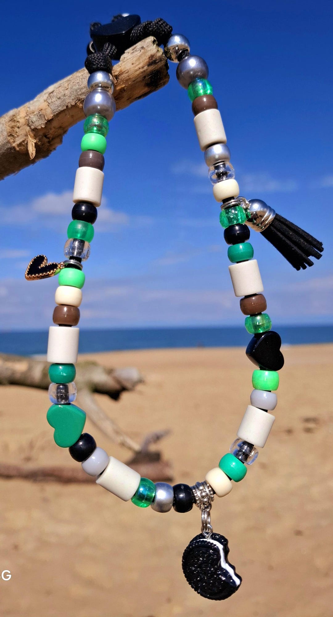 Natural Flea and Tick Collar for Dogs – EM Ceramic Beads – Handmade in ...
