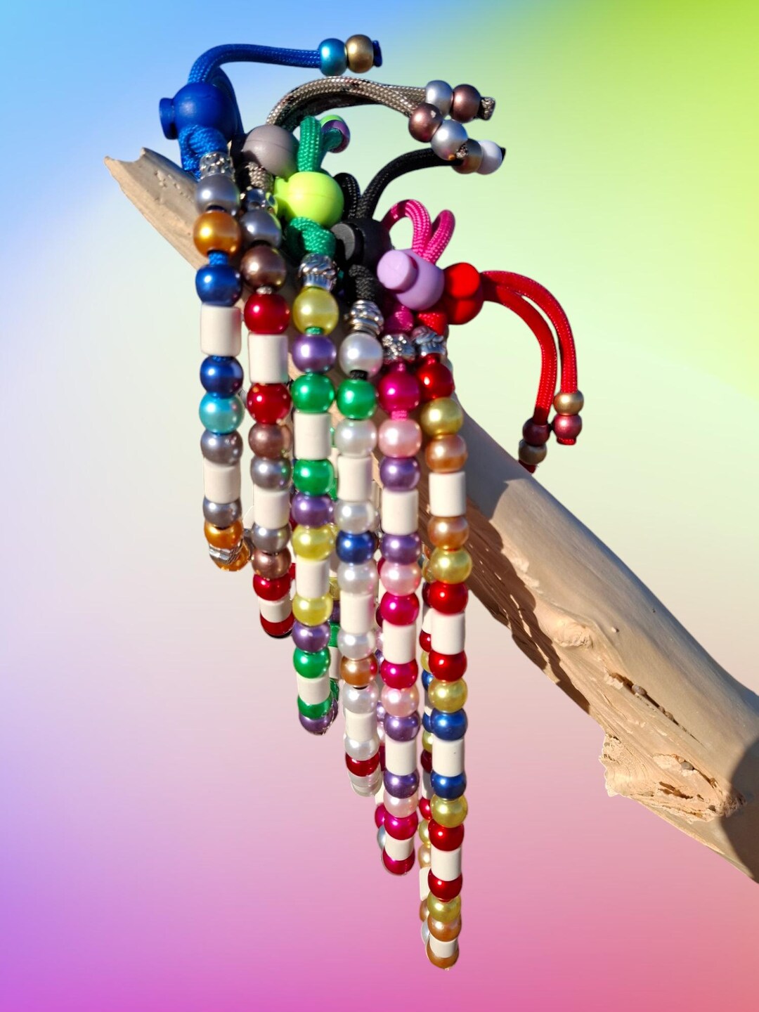 Natural Flea and Tick Collar for Dogs – EM Ceramic Beads – Handmade in ...