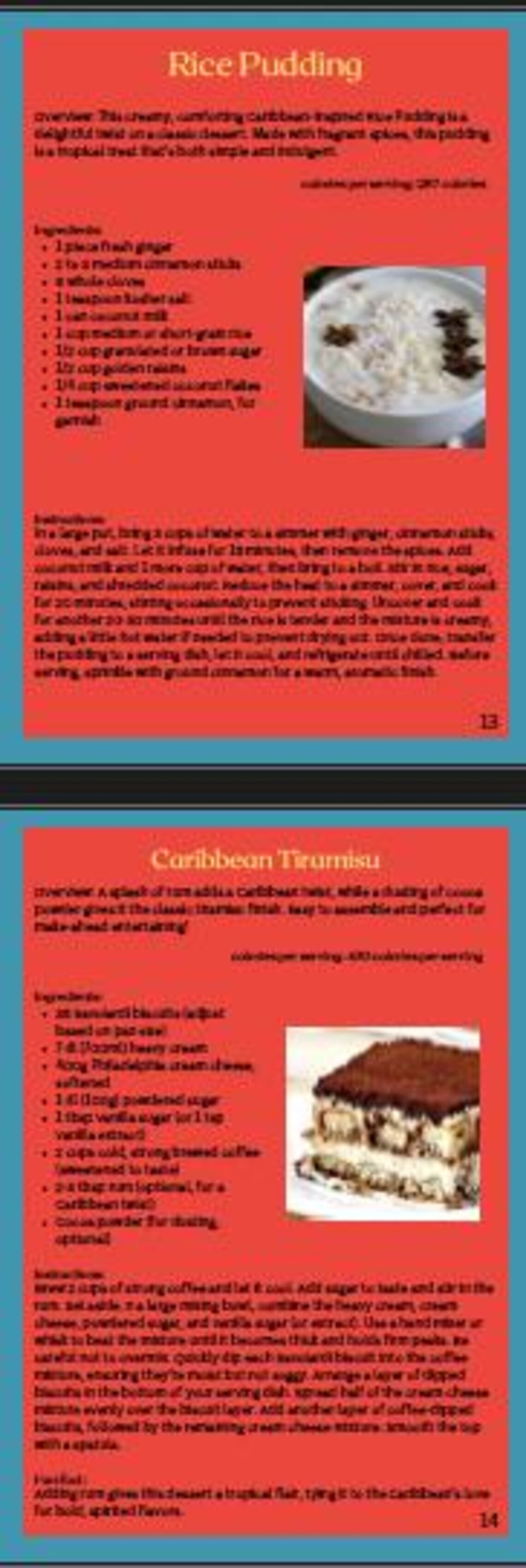 Caribbean Dessert Recipe (tropical Sweet Treats, Caribbean Sweet Tooth ...