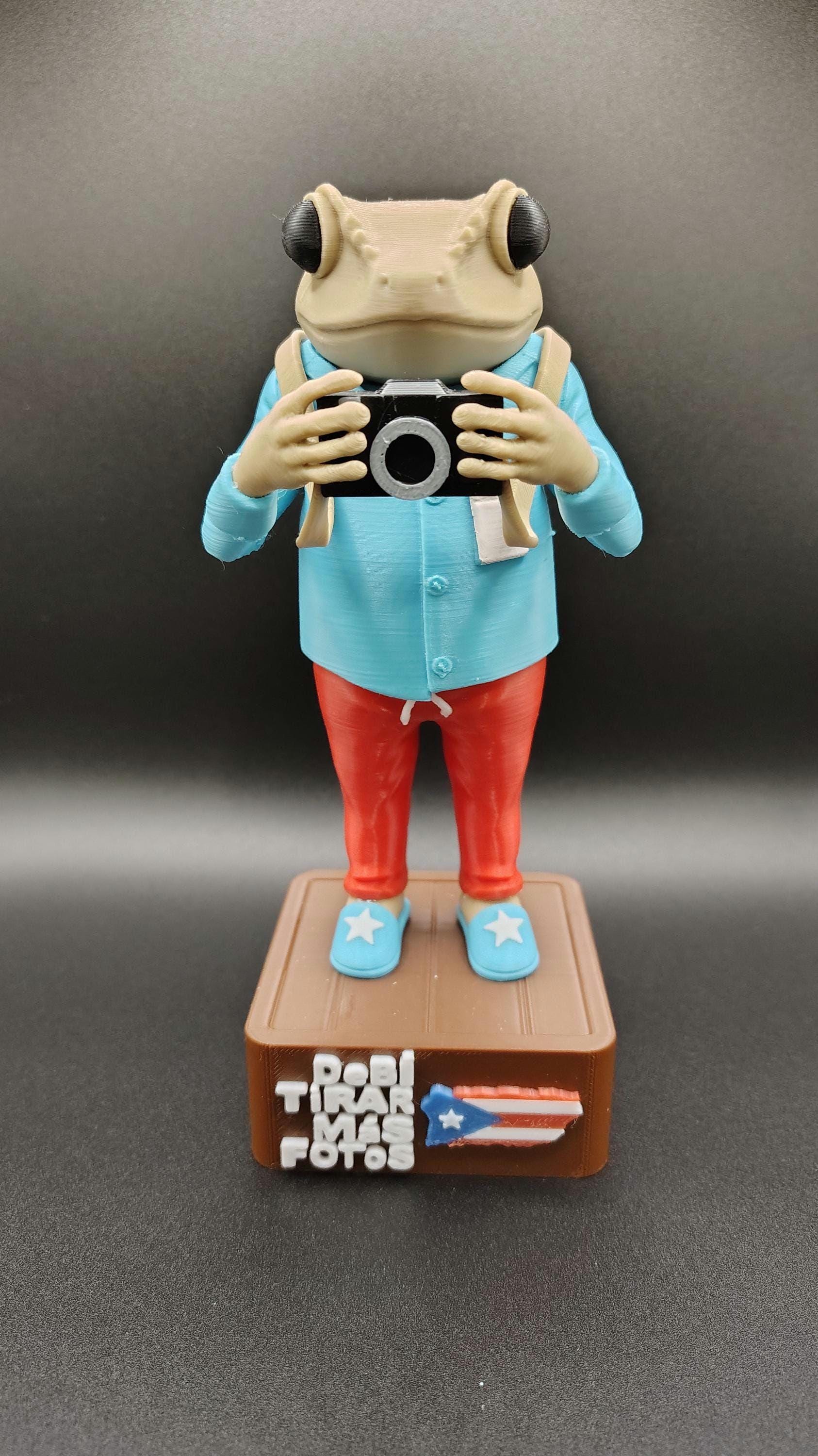 DTMF Coquí Sapo Concho | Puerto Rican Crested Toad Figurine | Boricua ...