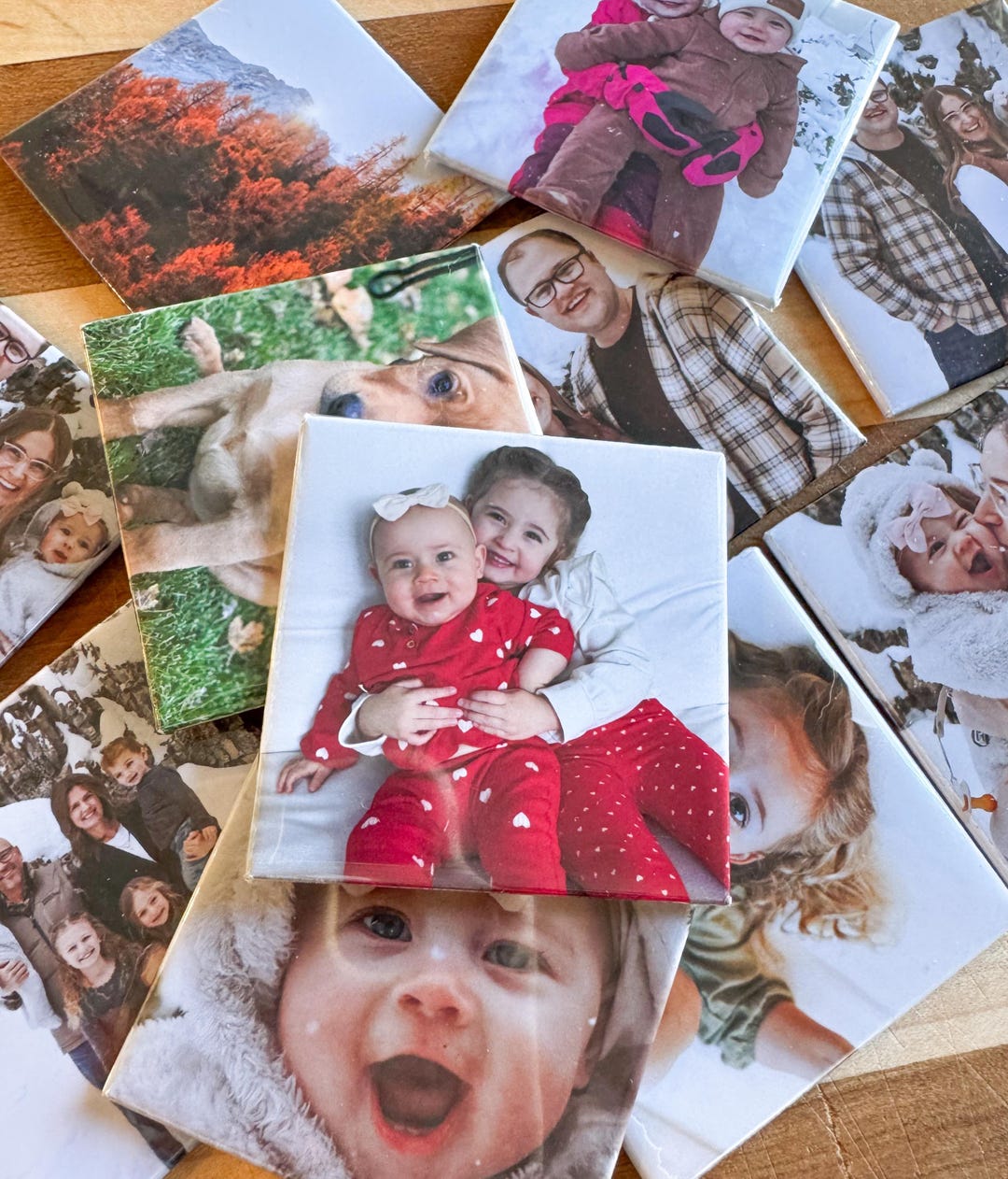 Custom Photo Magnets 2x2": Personalized Fridge Decor - Etsy