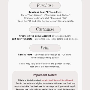 Lavender Wedding Invitation Template, Fine Line Floral Invite, Editable ...