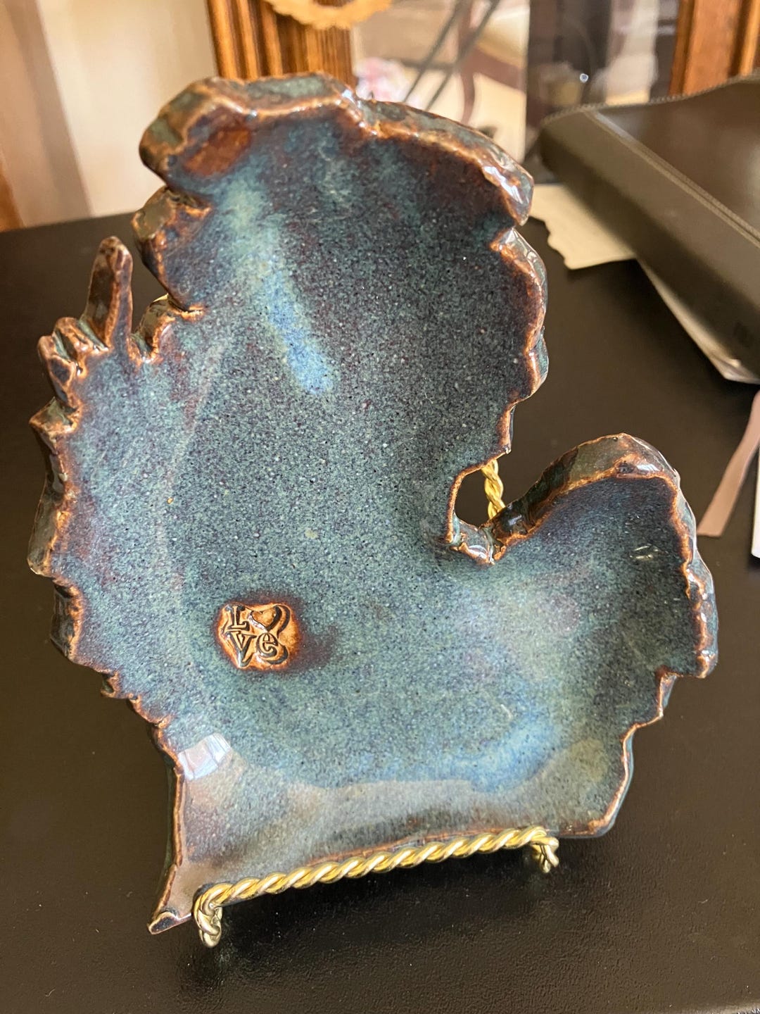 Ceramic Michigan Mitten Tray: Customizable, State Souvenir - Etsy