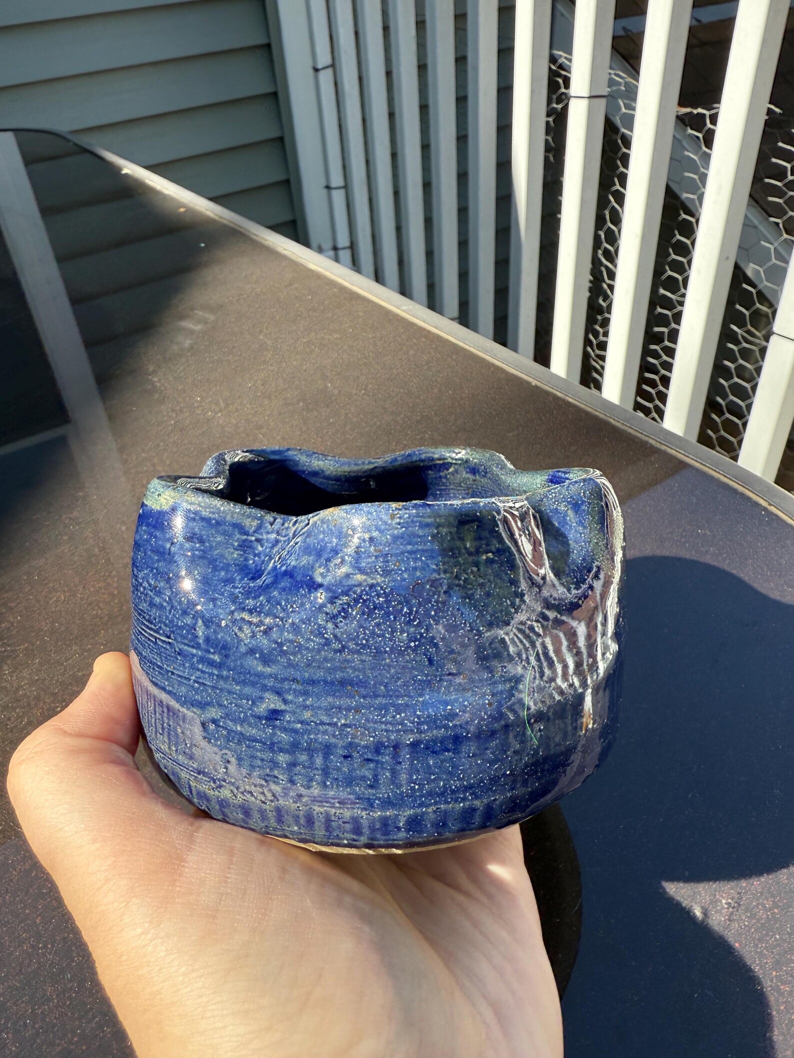 Blueberry Ceramic Bowl - Etsy