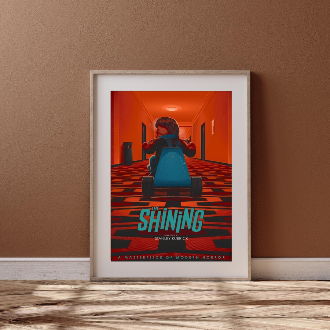 The Shining Poster - Horror Movie Wall Art, Jack Nicholson Print ...