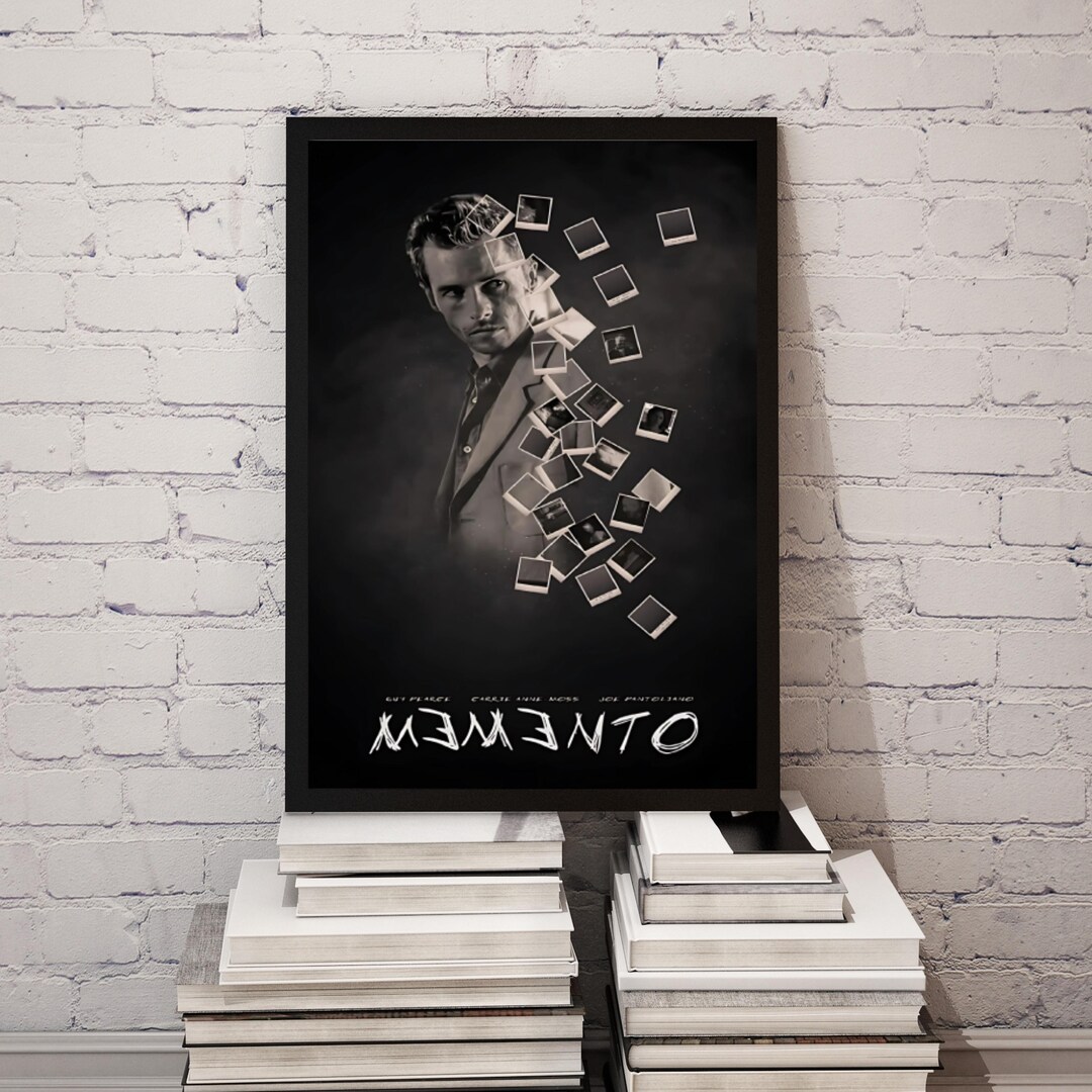 Memento Wall Art - Christopher Nolan Movie Poster - Psychological ...