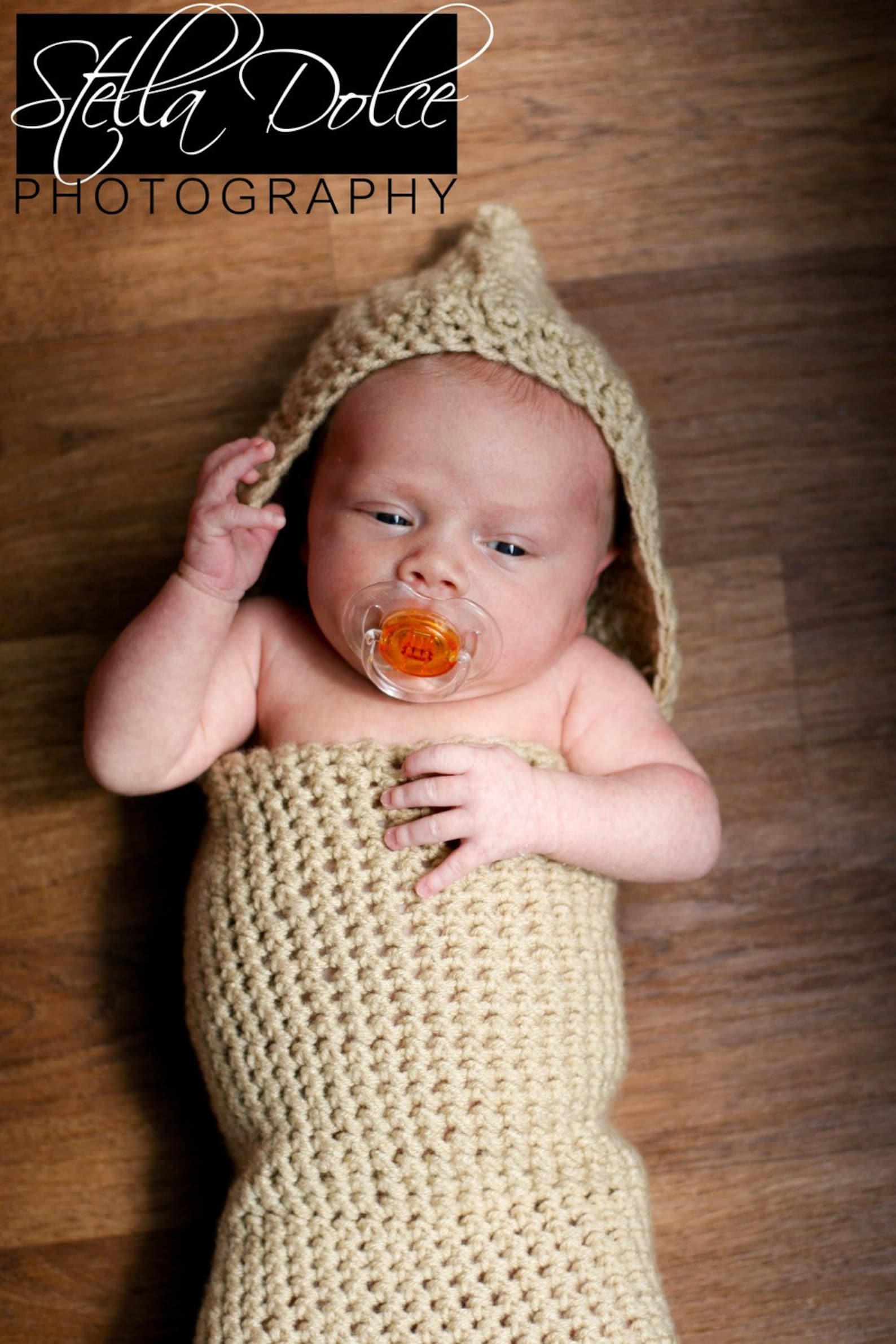 Cream Hooded Cocoon Newborn Baby Cocoon Photography Prop | Etsy