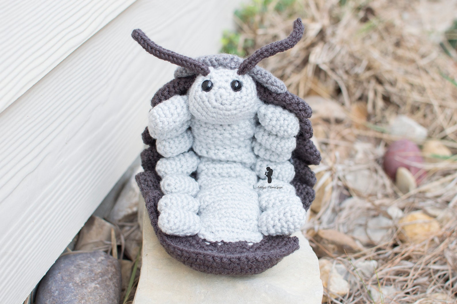 Pill Bug Plush Roly Poly Stuffed Crochet Animal - Etsy