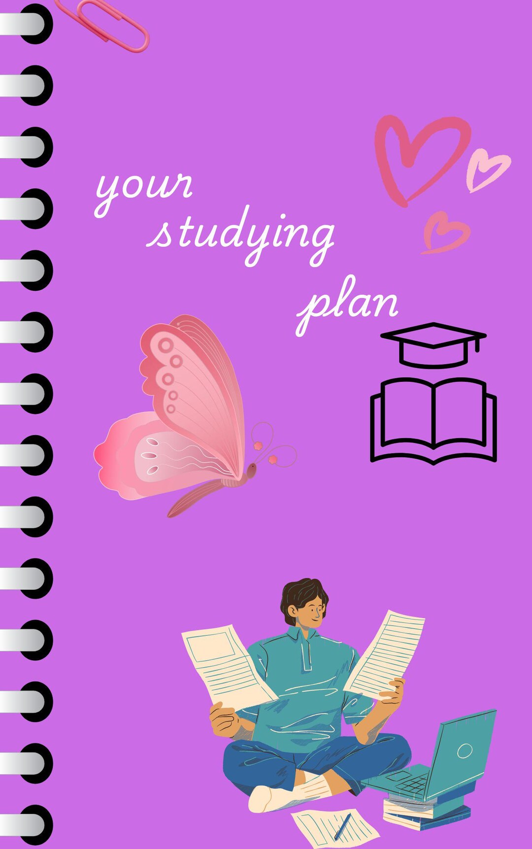 Digital Study Plan - Etsy