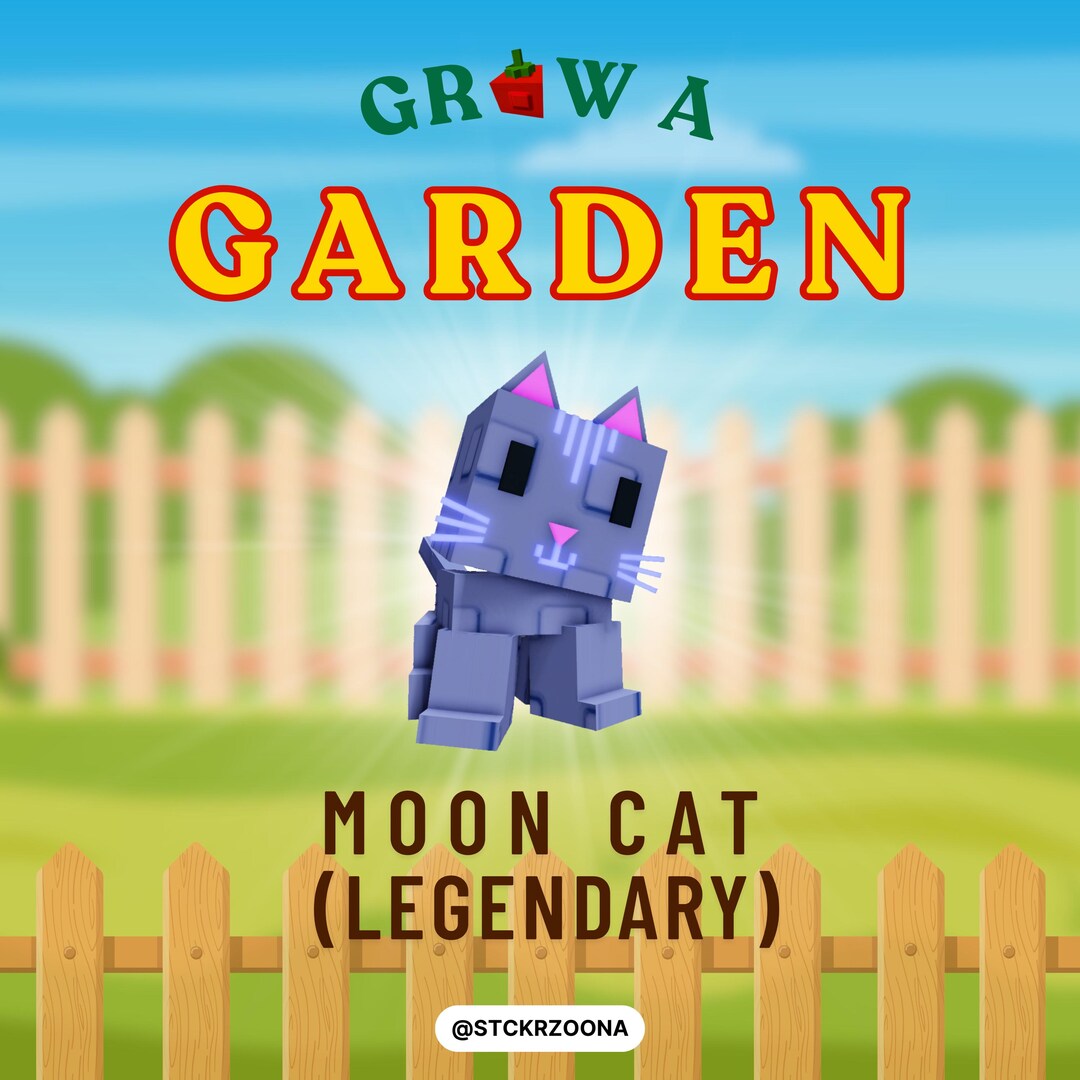 Grow a Garden - Moon Cat | Mantis | Bear Bee | Echo Frog | Legendary ...