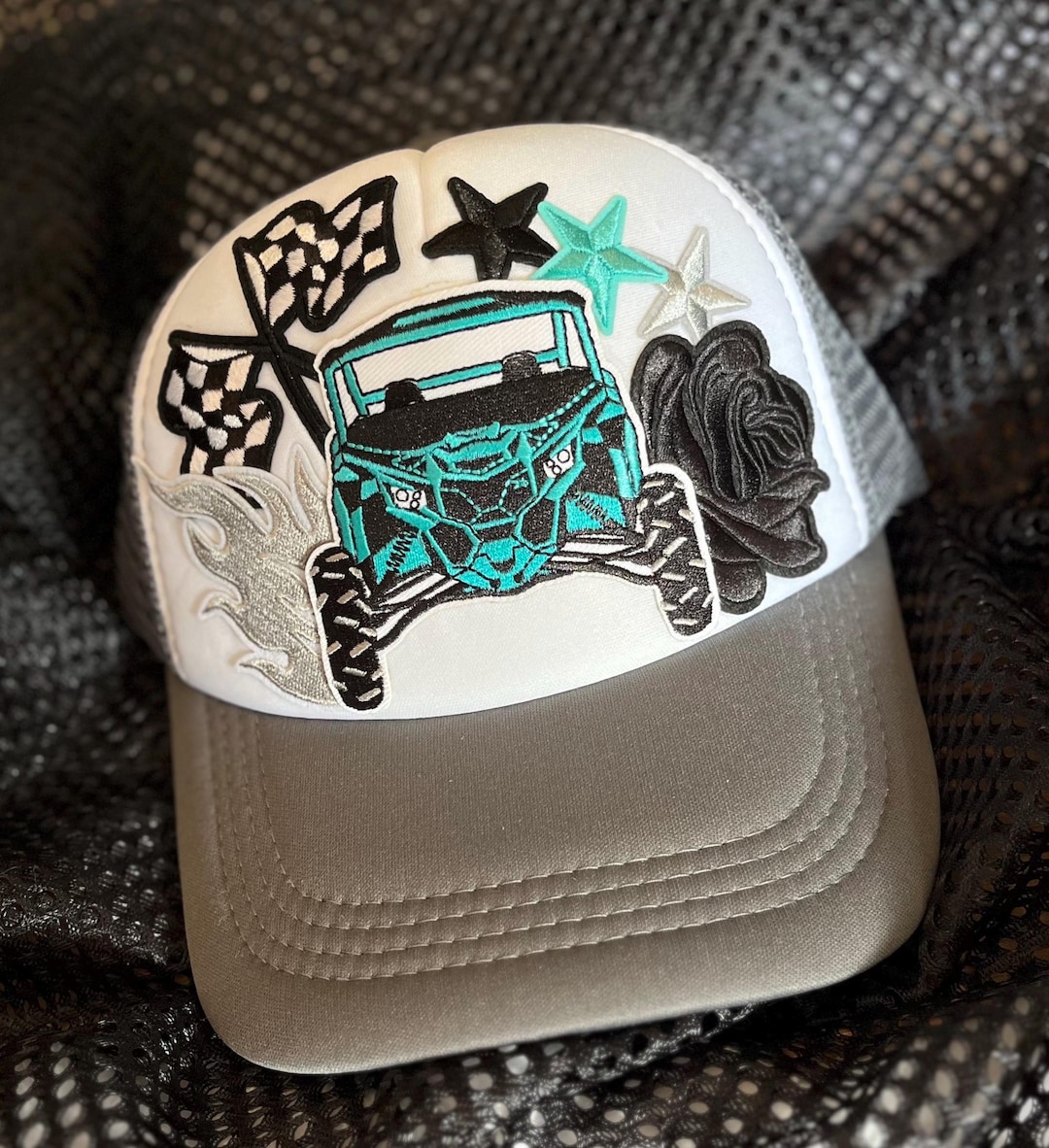 Off-road Racer Trucker Hat | UTV Racing Hat - Etsy
