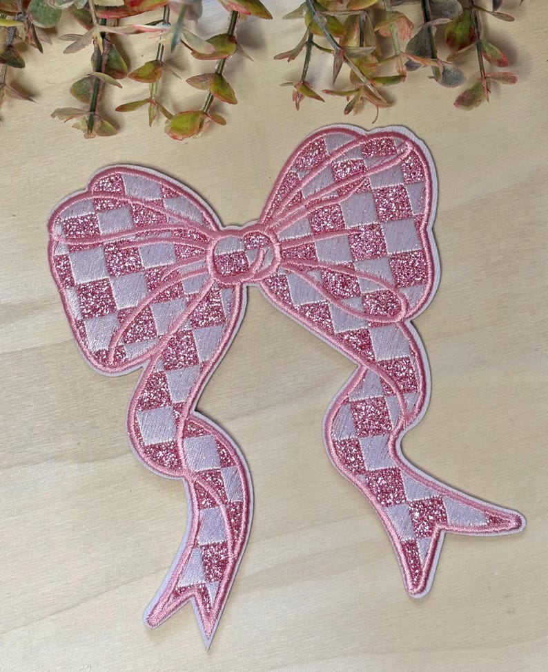Bow 5”- Patch - Etsy