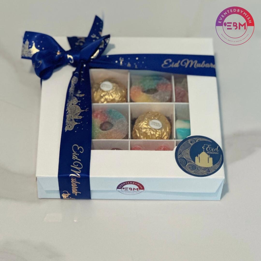 Eid Sweet Gift Box: Halal Certified Treats, Eid Mubarak - Etsy