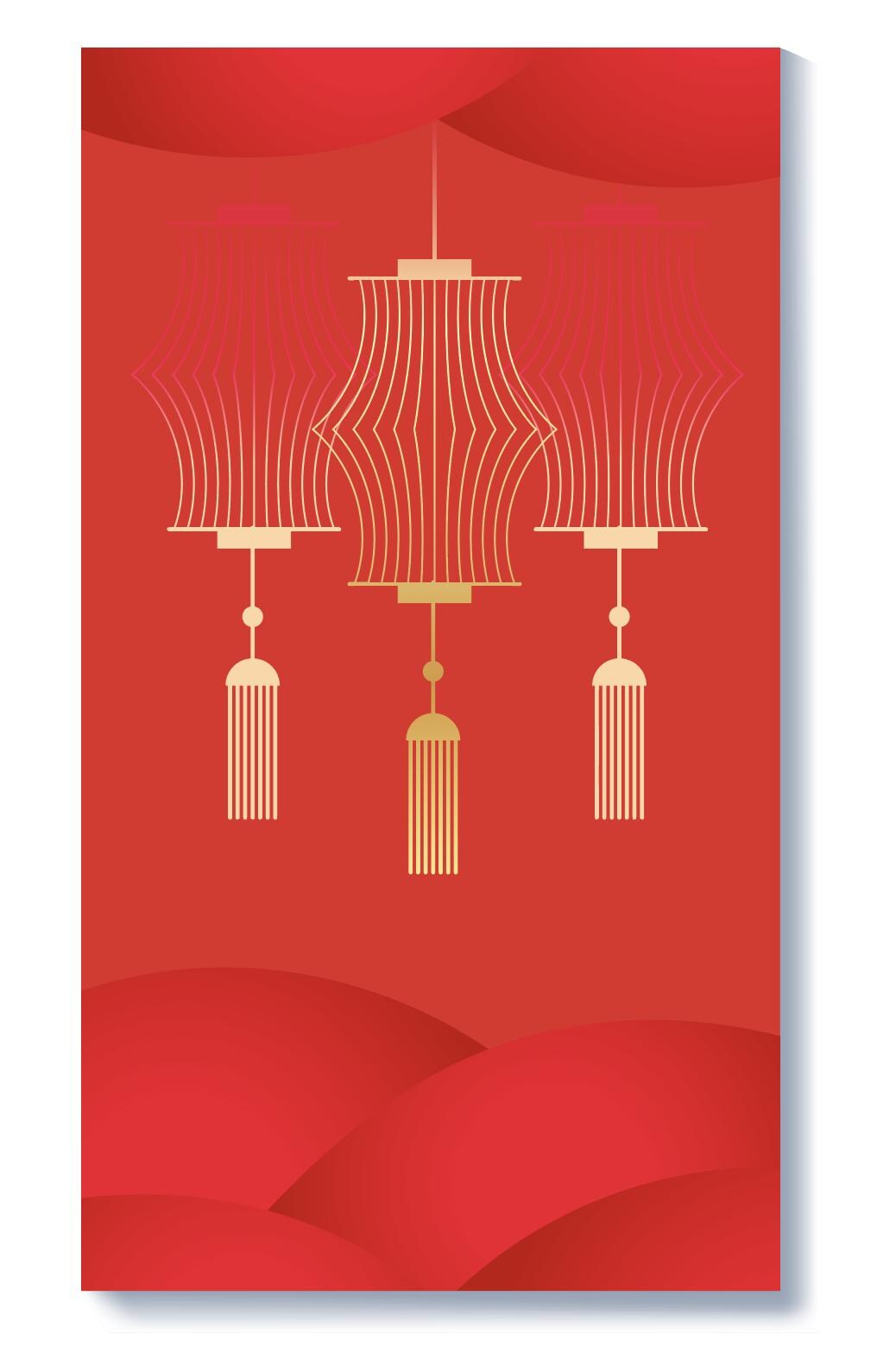 Chinese New Year 2025 Hongbao Red Envelope Design Vector. Collection of ...