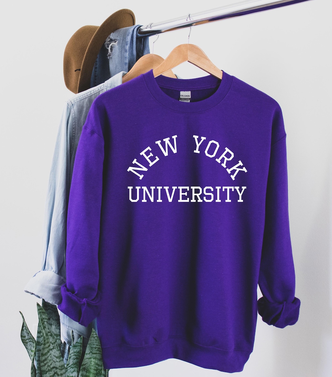 NYU Sweatshirt, NYU University Tshirt, New York University, NYU ...