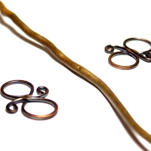 Large Handcrafted 16 Gauge Wire Wrapped Figure Eight Connector Links ...