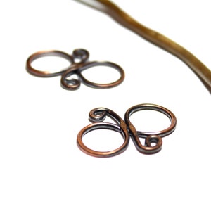 Large Handcrafted 16 Gauge Wire Wrapped Figure Eight Connector Links ...