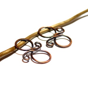 Large Handcrafted 16 Gauge Wire Wrapped Figure Eight Connector Links ...