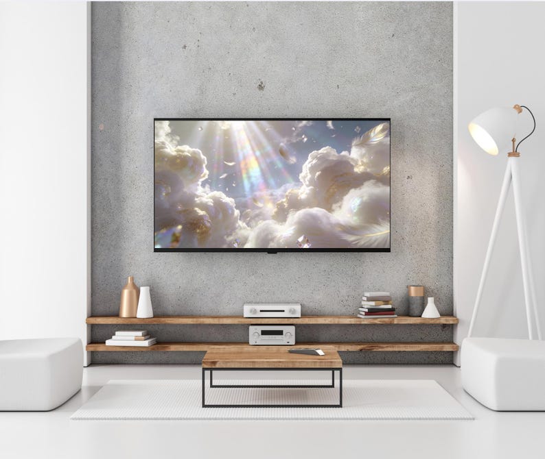 DFY 1 Hour Seamless Loop Heavenly Clouds | Animated Backgrounds ...